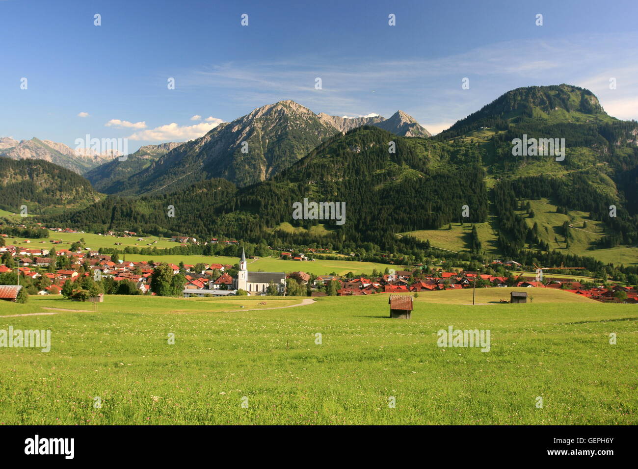 geography / travel, Germany, Bavaria, Allgaeu, Upper Allgaeu ...
