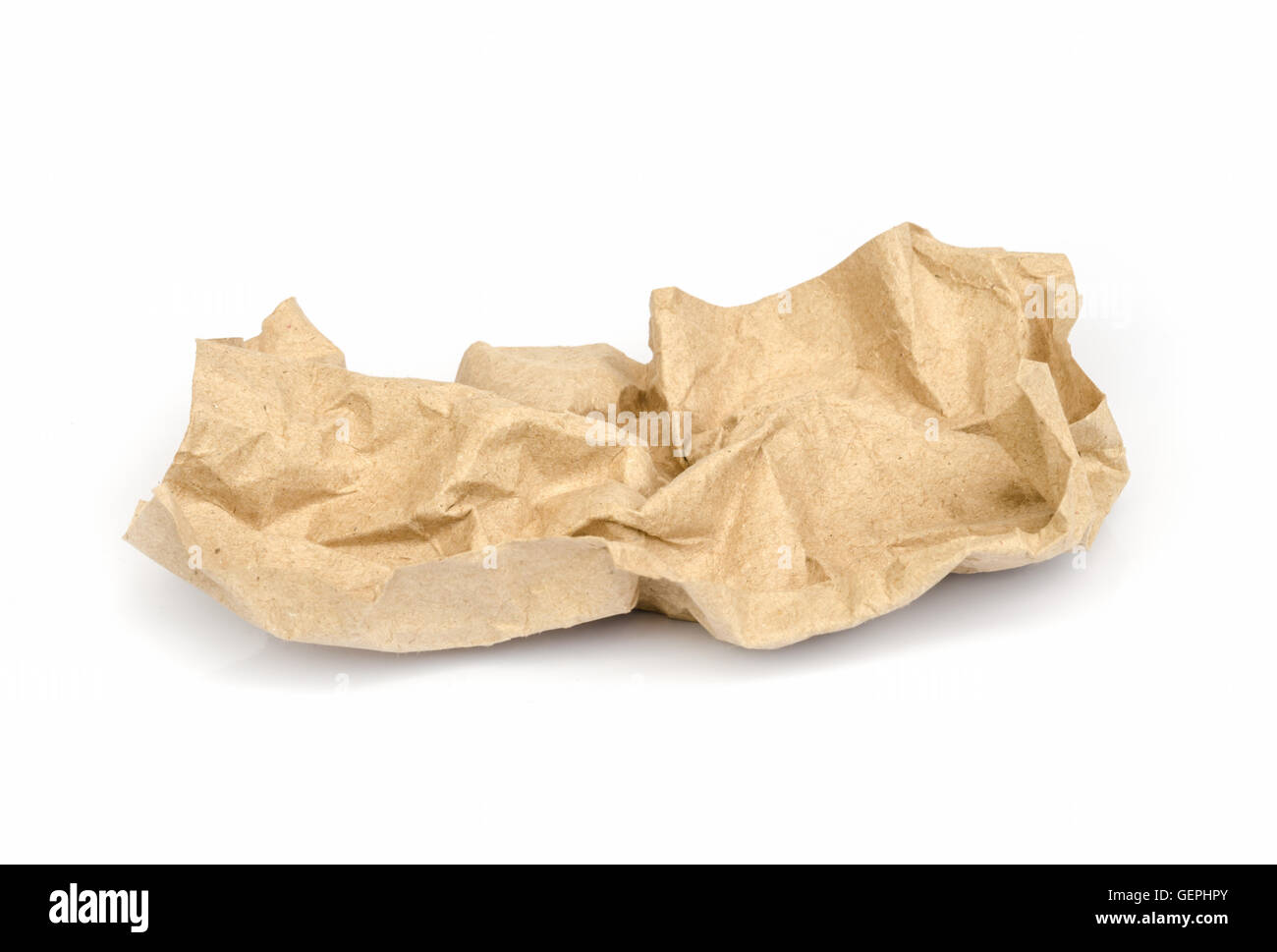 recycle paper ball isolated on a white background Stock Photo - Alamy