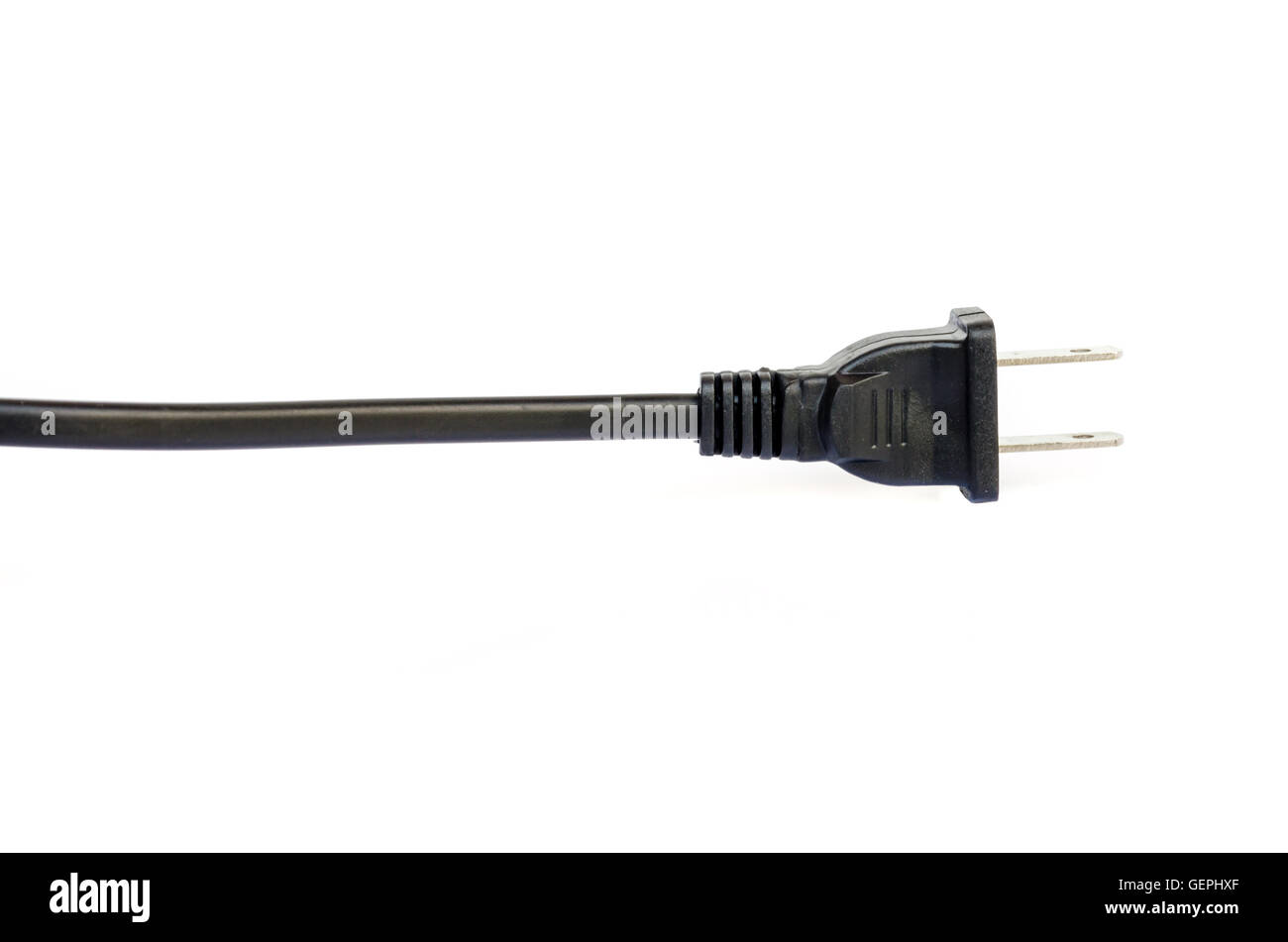 Computer cablel Plugs Isolated on White Background Stock Photo - Alamy