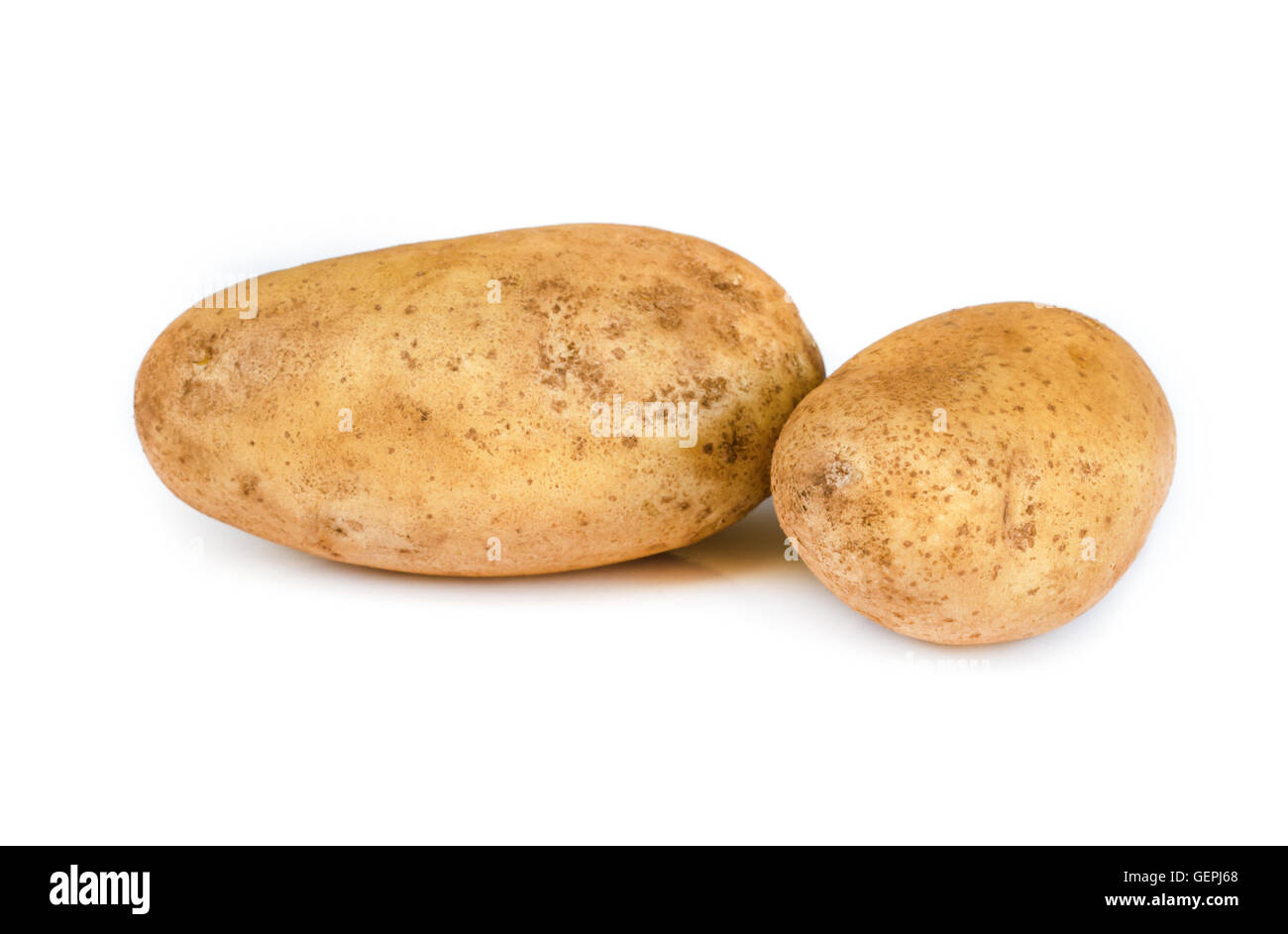 close up of potato isolated on white background Stock Photo - Alamy