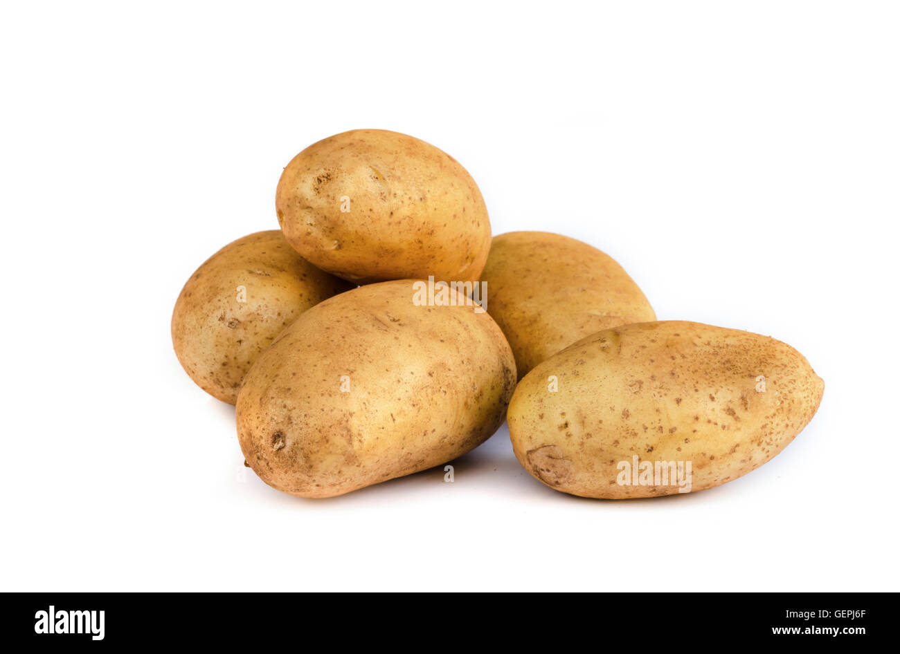 close up of potato isolated on white background Stock Photo - Alamy