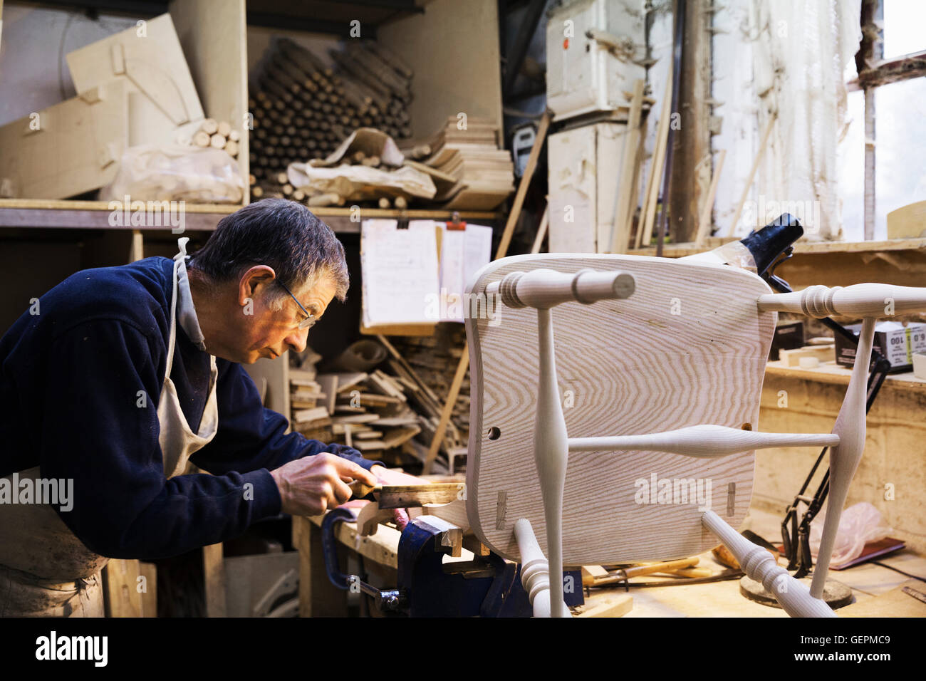 Carpenter work chair hi-res stock photography and images - Alamy