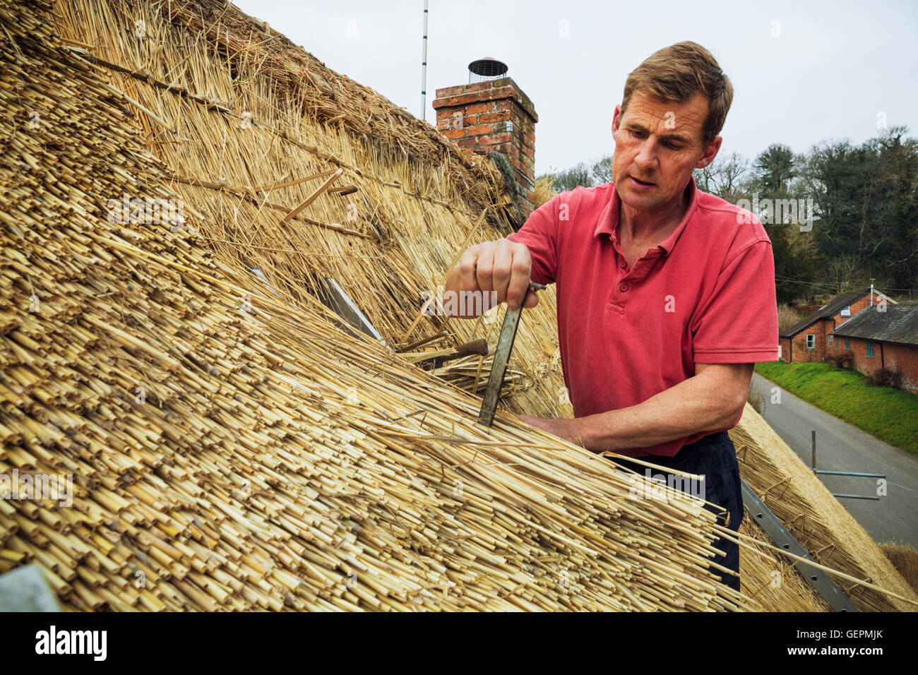 Eco thatching hi-res stock photography and images - Alamy