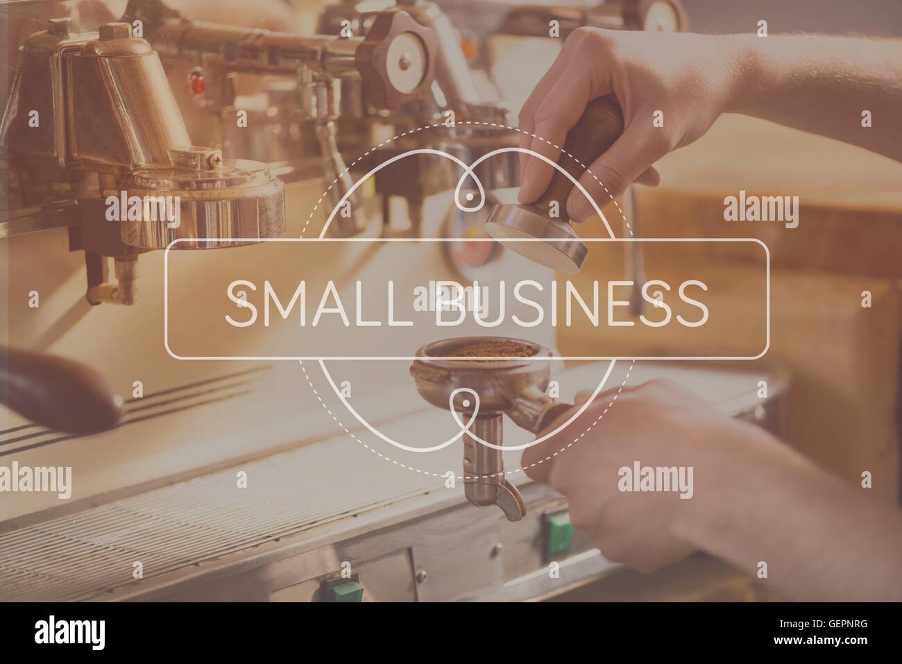 Process of coffee making Stock Photo - Alamy