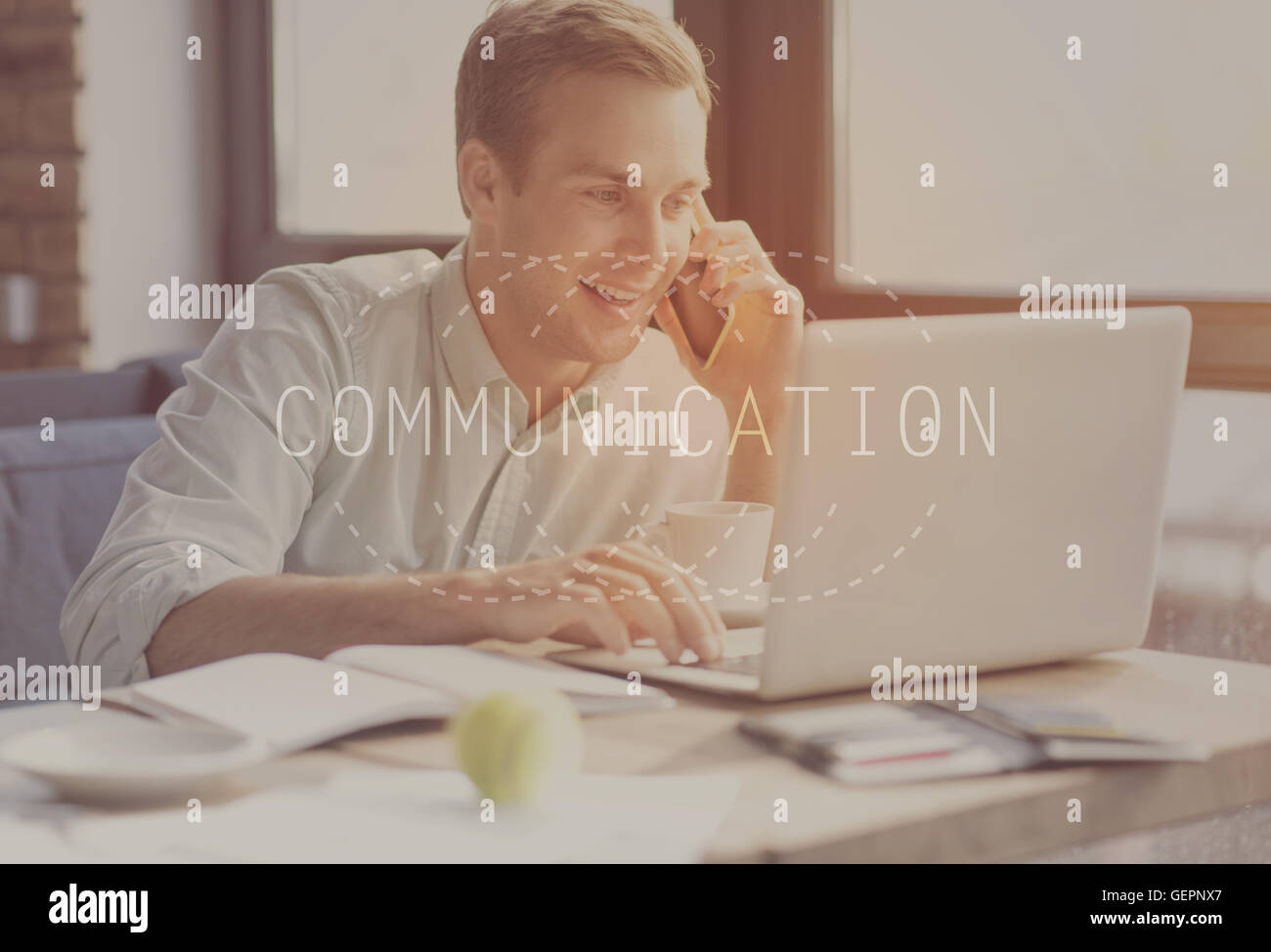 Modern communication concept Stock Photo - Alamy