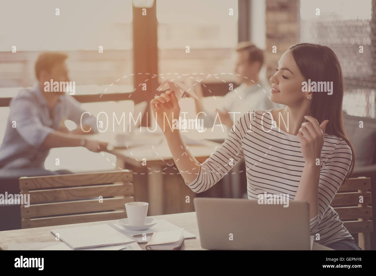 Workforce communication hi-res stock photography and images - Alamy