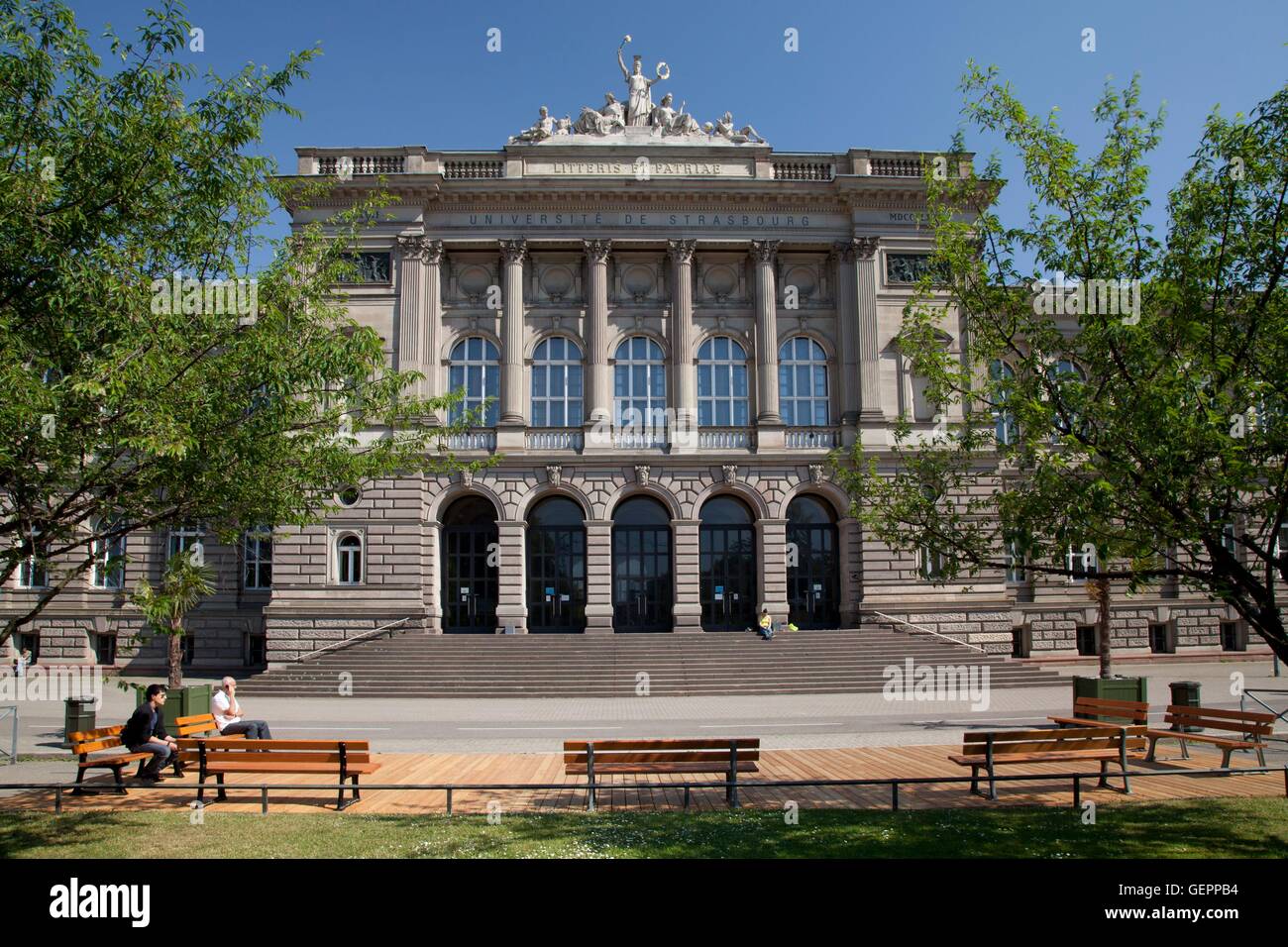 geography / travel, France, Strasbourg, university Stock Photo - Alamy