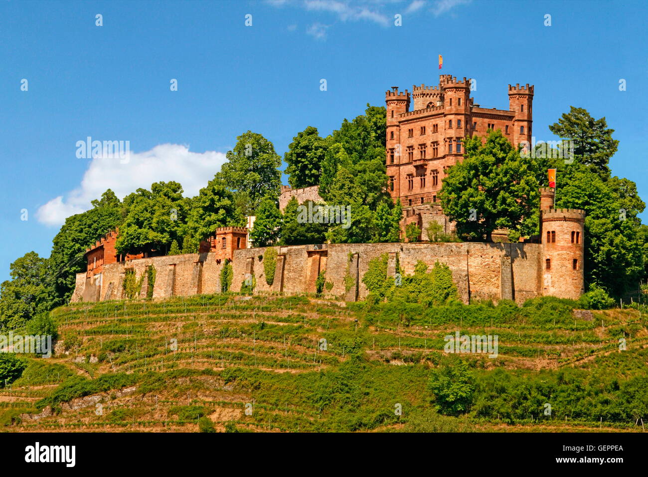Ortenberg castle, Baden-Wuerttemberg Stock Photo - Alamy