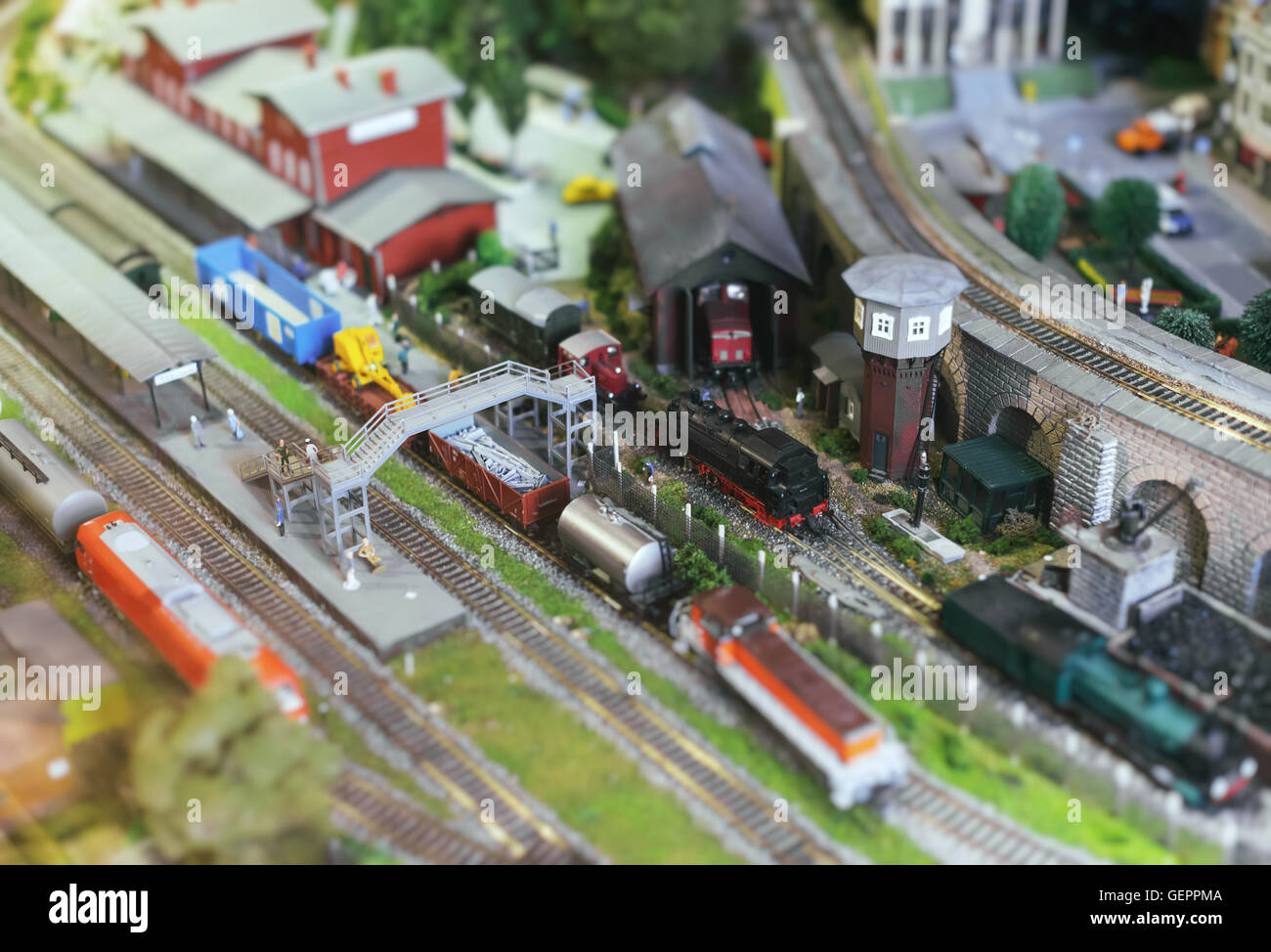 Miniature land train hi-res stock photography and images - Alamy