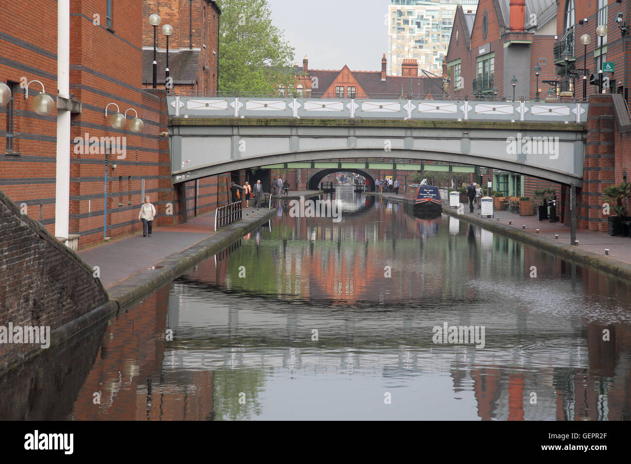 Birmingham canal canals hi-res stock photography and images - Alamy