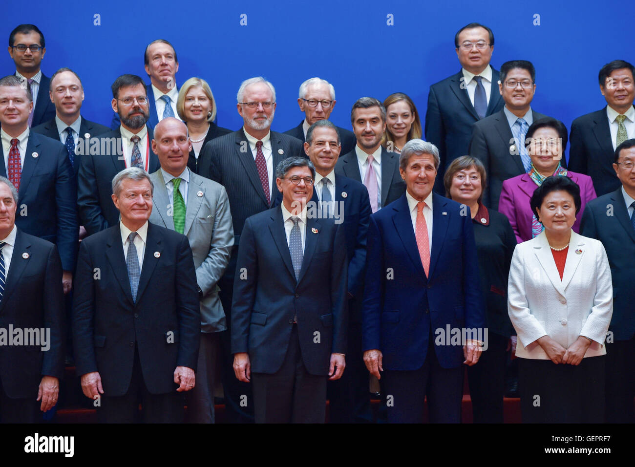 China delegation hi-res stock photography and images - Alamy