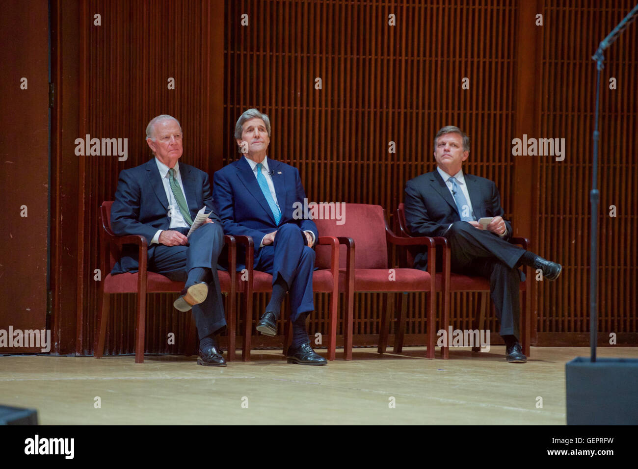 Former Secretary Baker, Secretary Kerry, and Rice University Historian ...