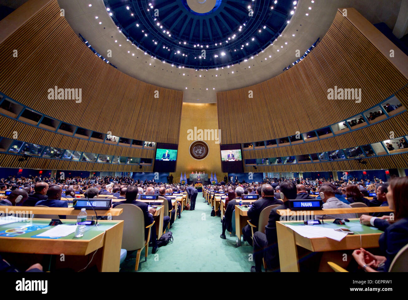 Secretary Kerry Addresses Delegates Before Signing the COP21 Climate ...