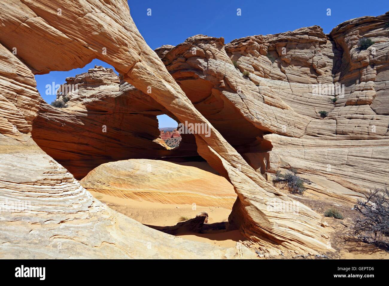 geography / travel, USA, Arizona, Melody Arch, Coyote Butte North ...