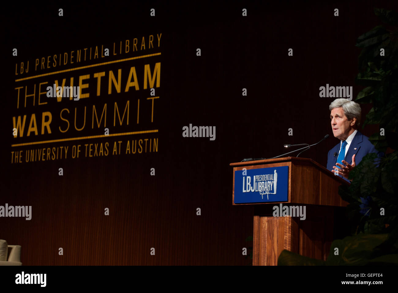 Vietnam war summit lbj library hi-res stock photography and images - Alamy