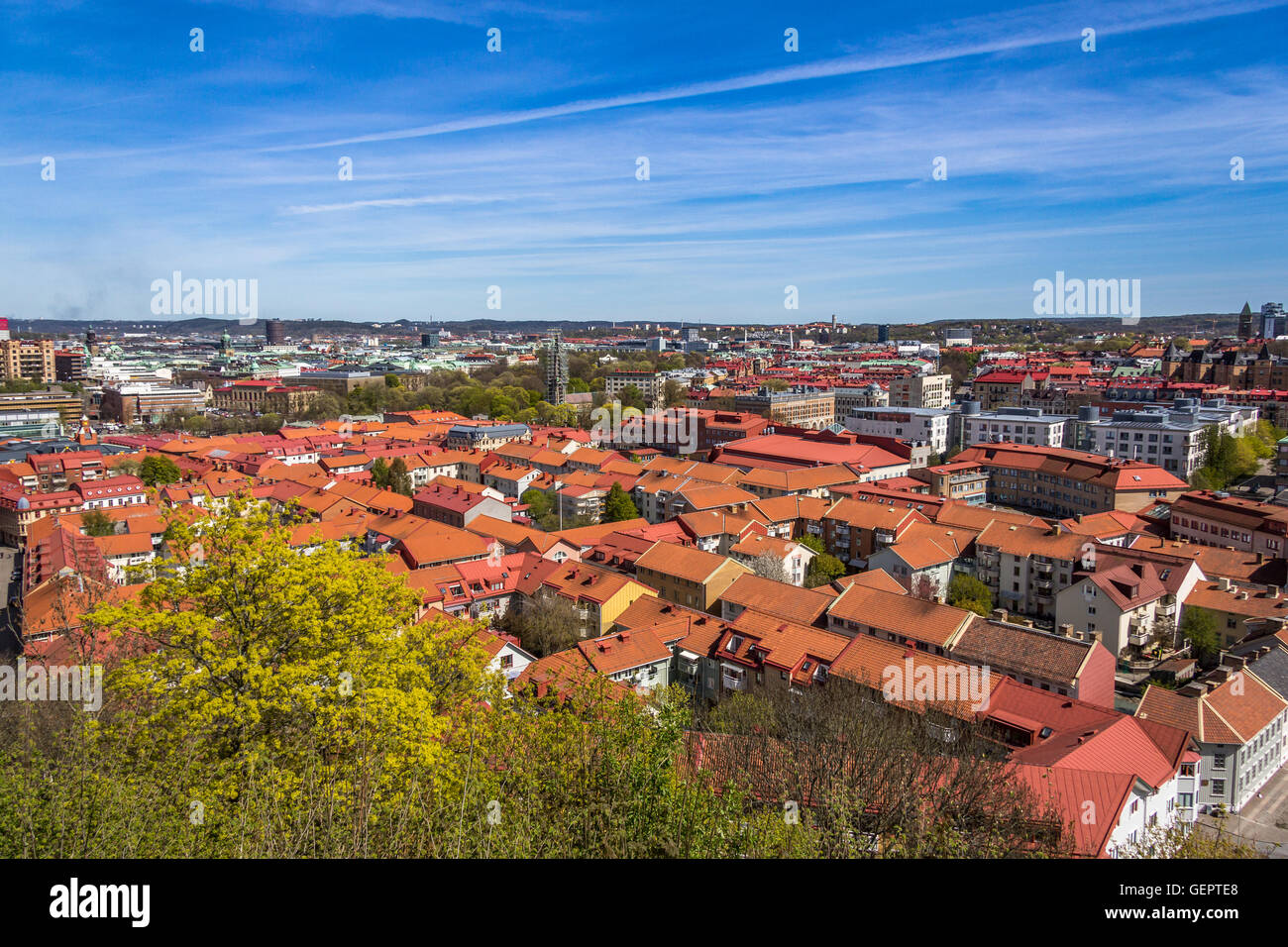 Beautiful cityscape of Gothenburg, Sweden Stock Photo - Alamy