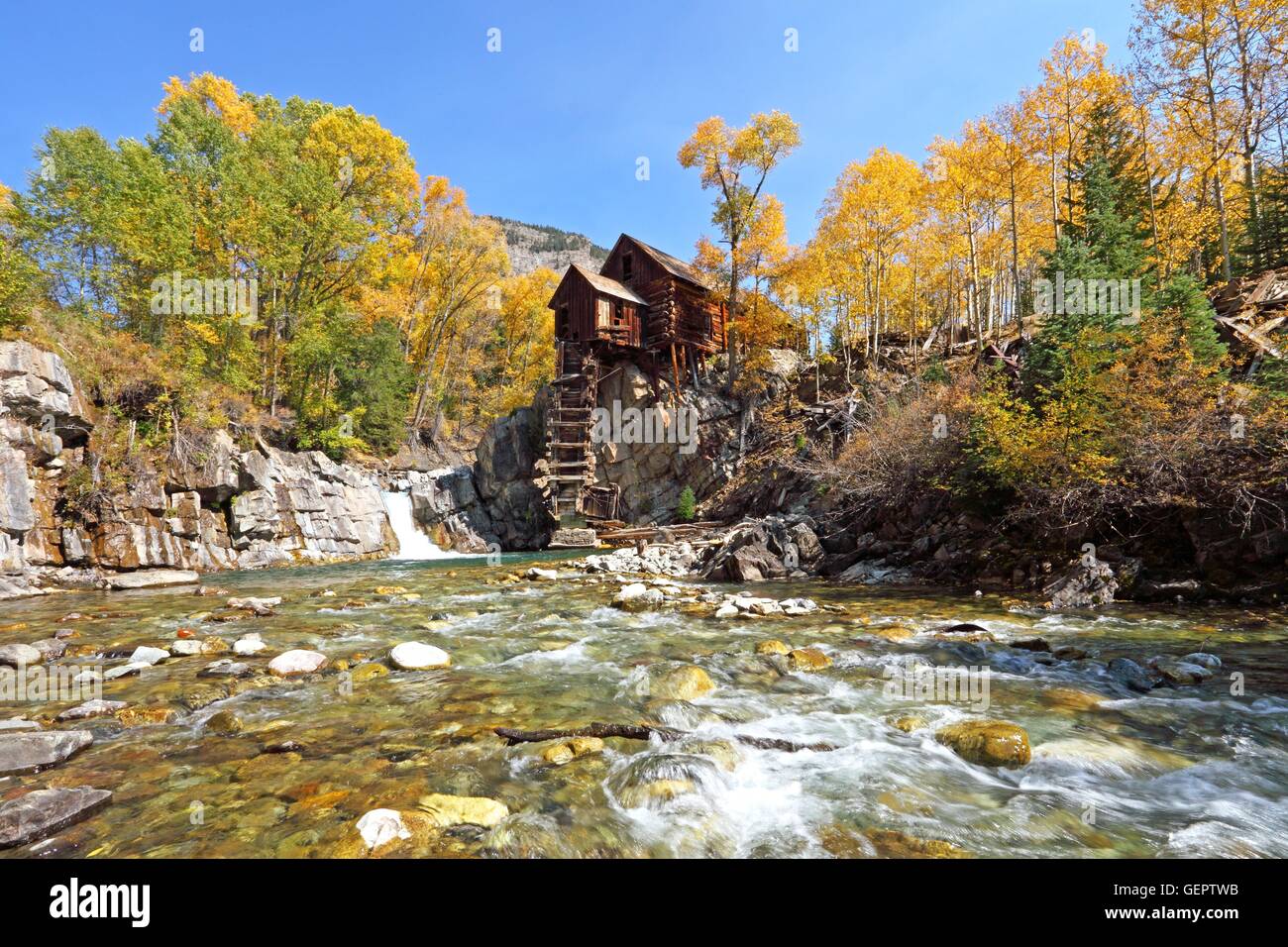Crystal Mill Marble Colorado Usa High Resolution Stock Photography and ...