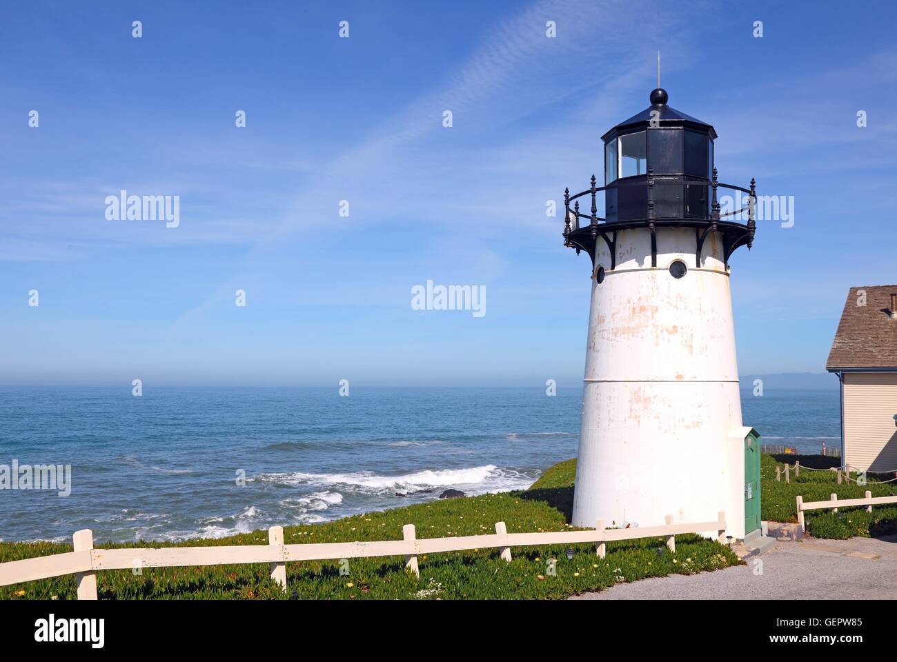 geography / travel, USA, California, Point Montara Lighthouse (1881 ...