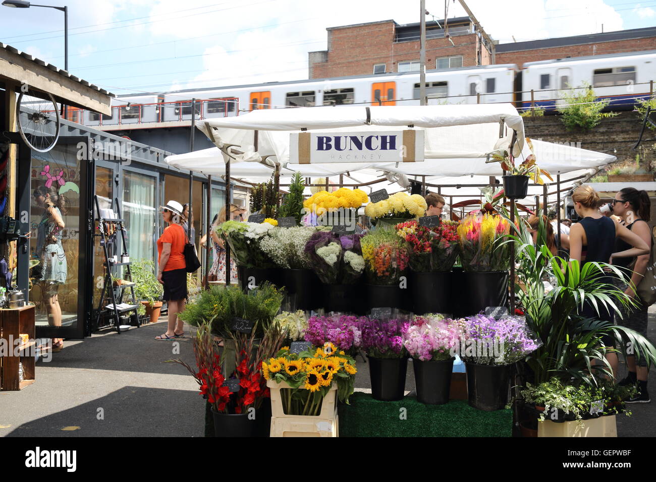 Netil market hackney hi-res stock photography and images - Alamy