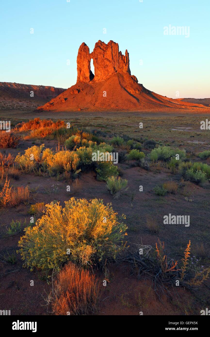 geography / travel, USA, Utah, Boundary Butte Arch, sunrise, Navajo ...