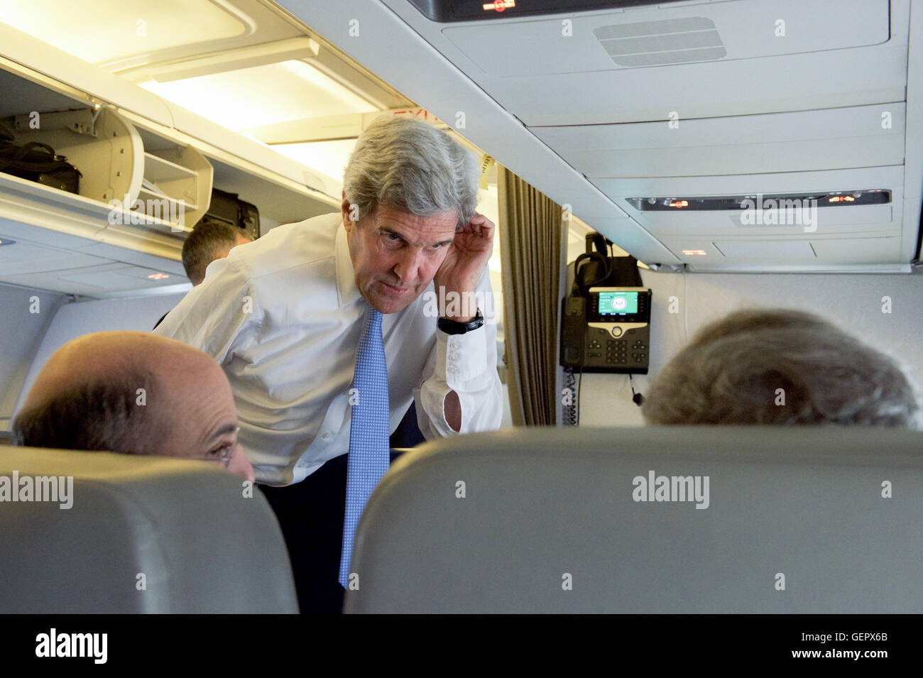 Secretary Kerry Speaks With Special Envoy Lowenstein, NSC Senior ...