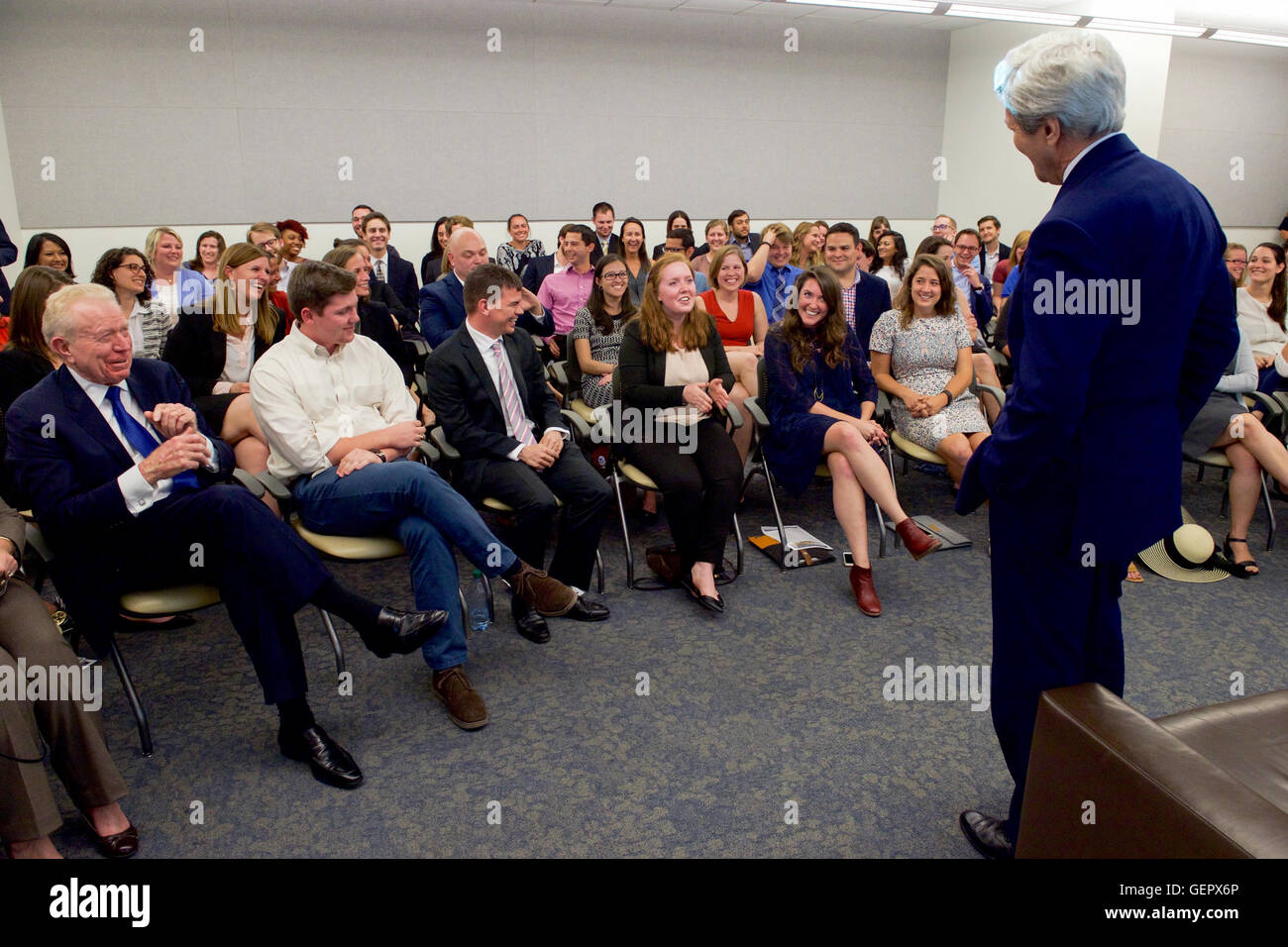 Secretary Kerry Speaks With Students at the LBJ School of Public ...