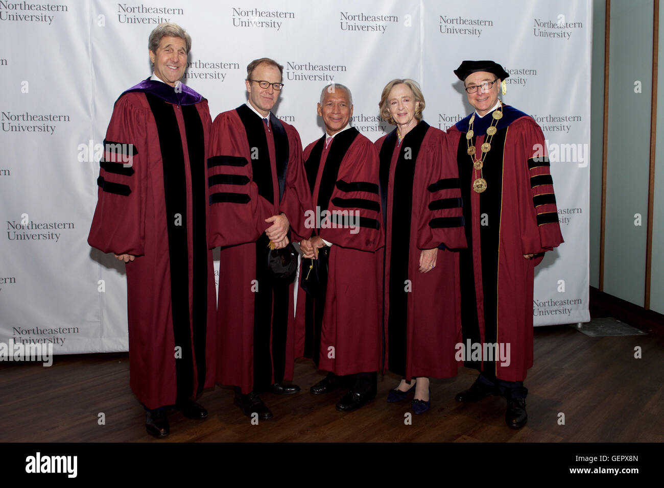 Secretary Kerry Stands With Northeastern University President Aoun and ...