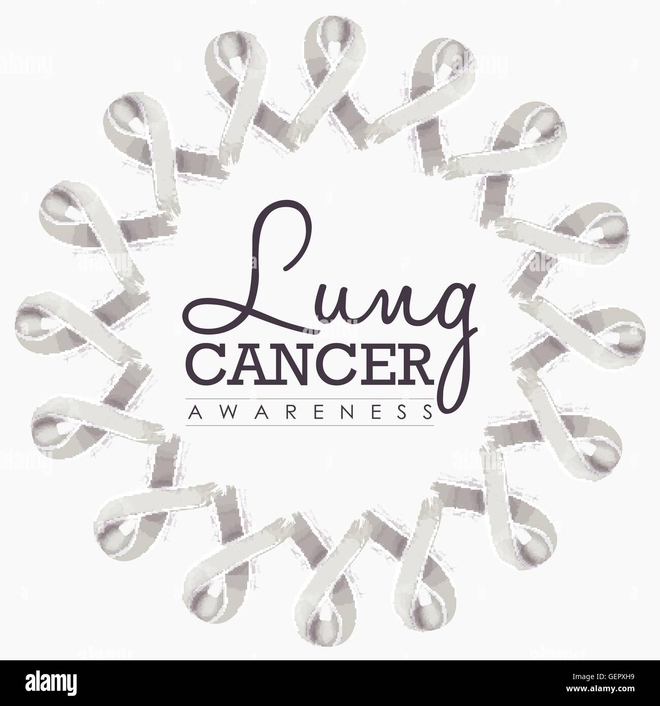 Lung cancer Stock Vector Images - Alamy