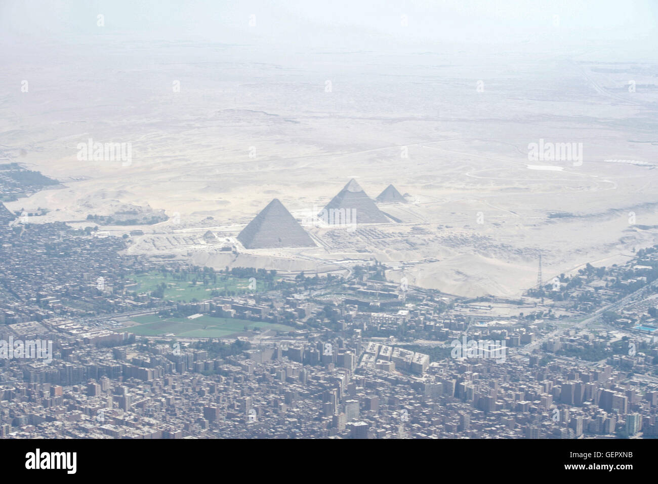 The Great Pyramid of Giza as Seen From Secretary Kerry's Plane as He ...