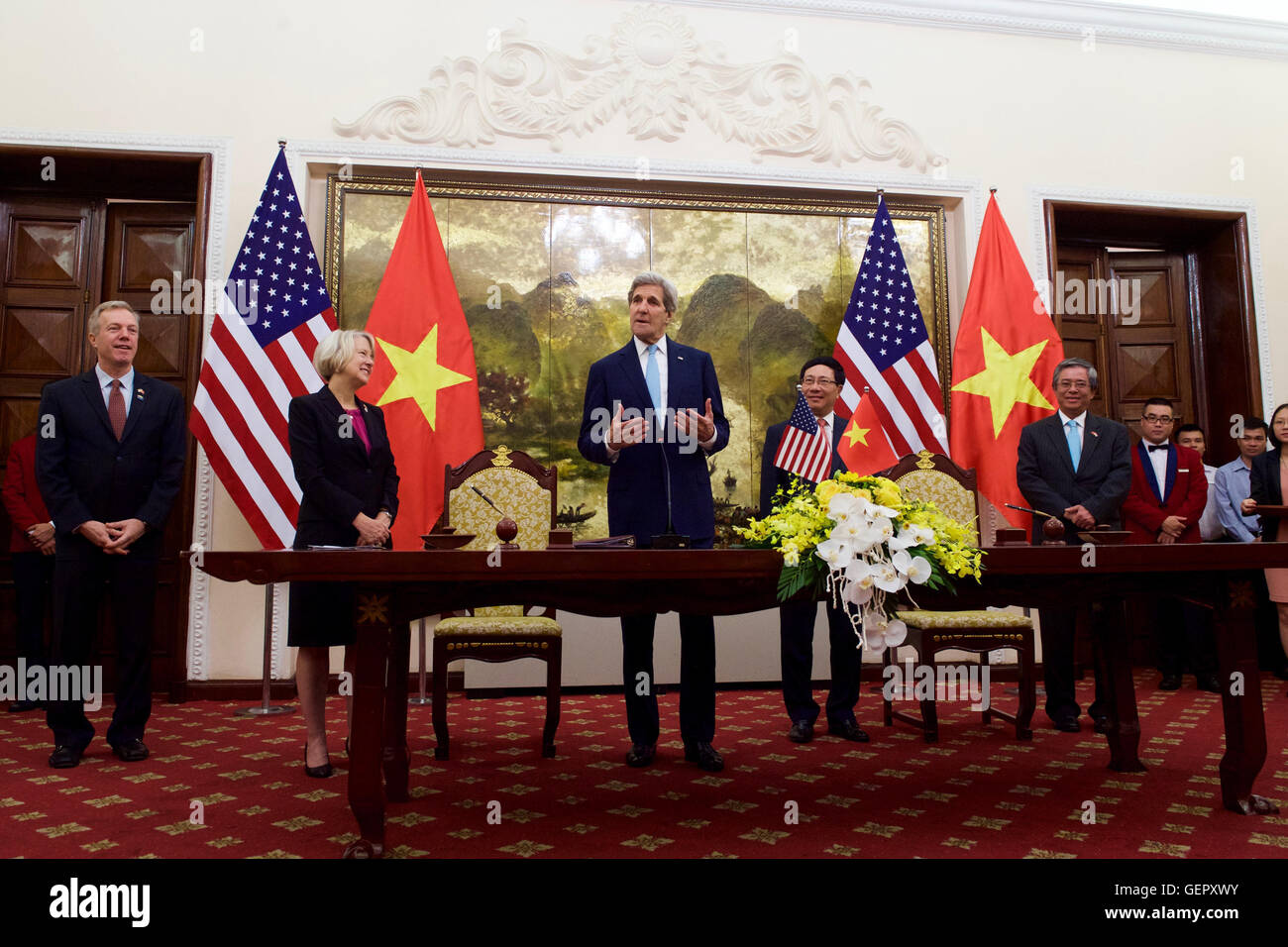 U.S. and Vietnam Announce Historic Partnership To Establish a Peace ...