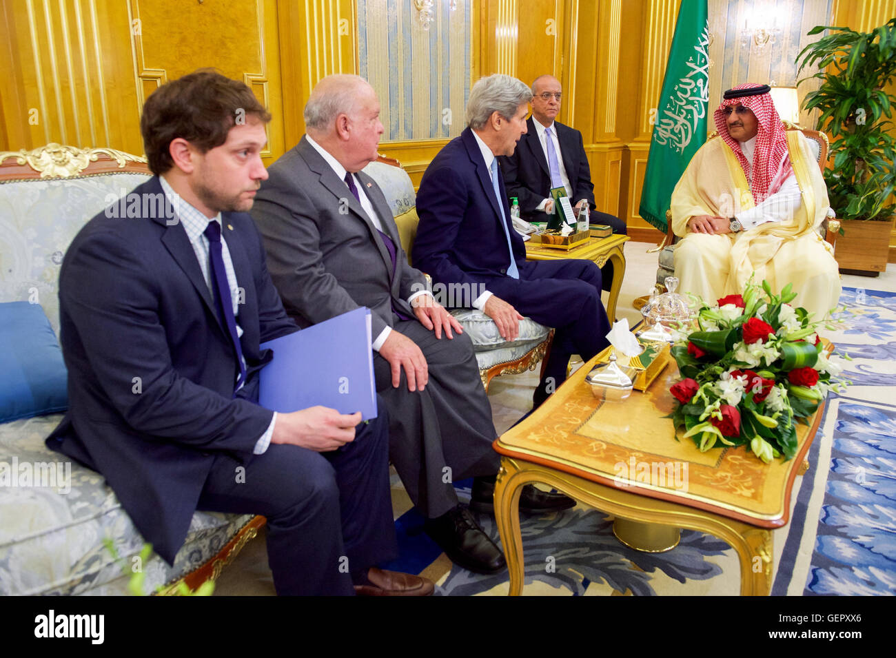 U.S. Secretary John Kerry, U.S. Ambassador Joseph Westphal, and Chief ...