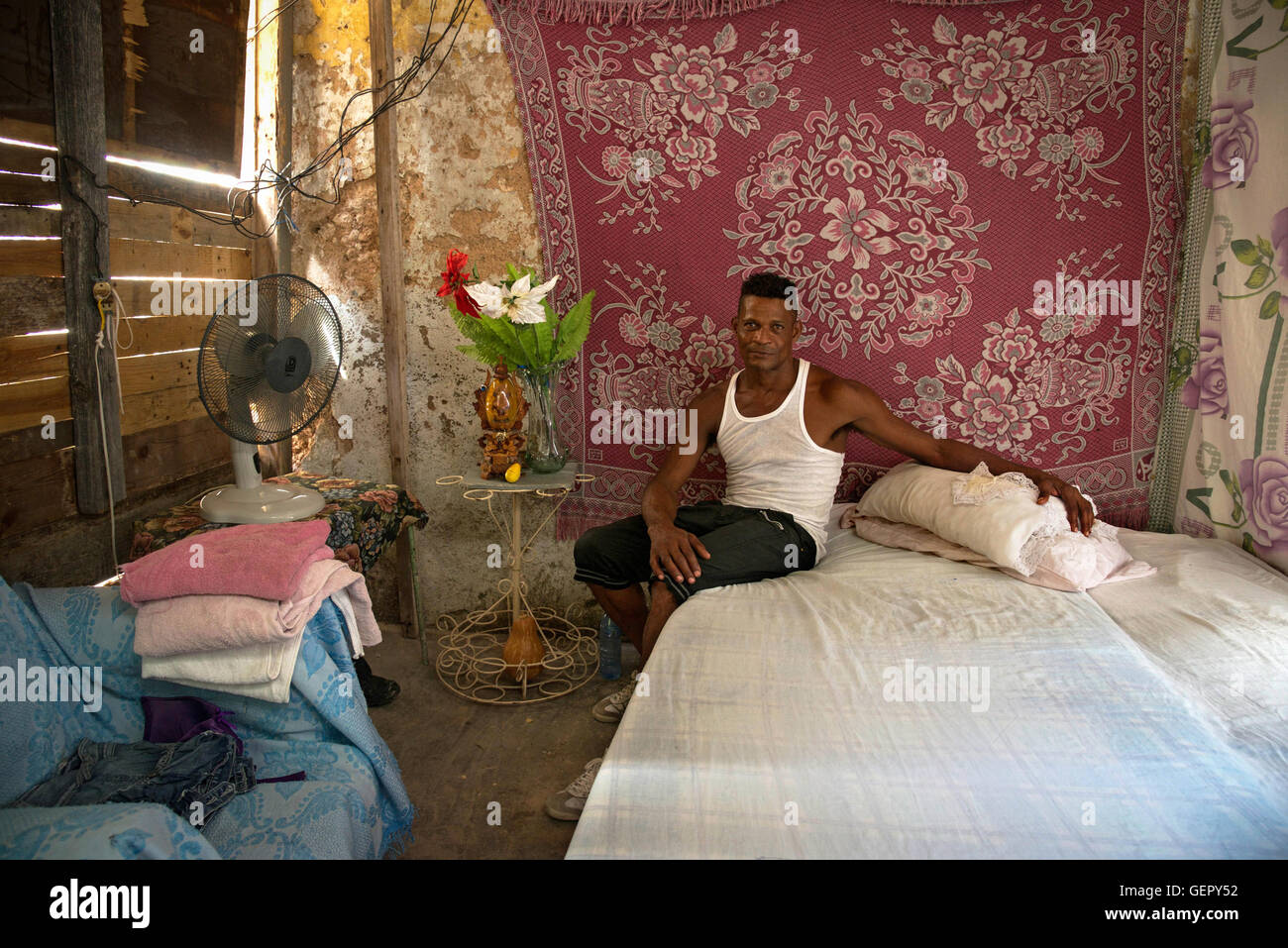 A small room in Old Havana - Cuba Stock Photo - Alamy