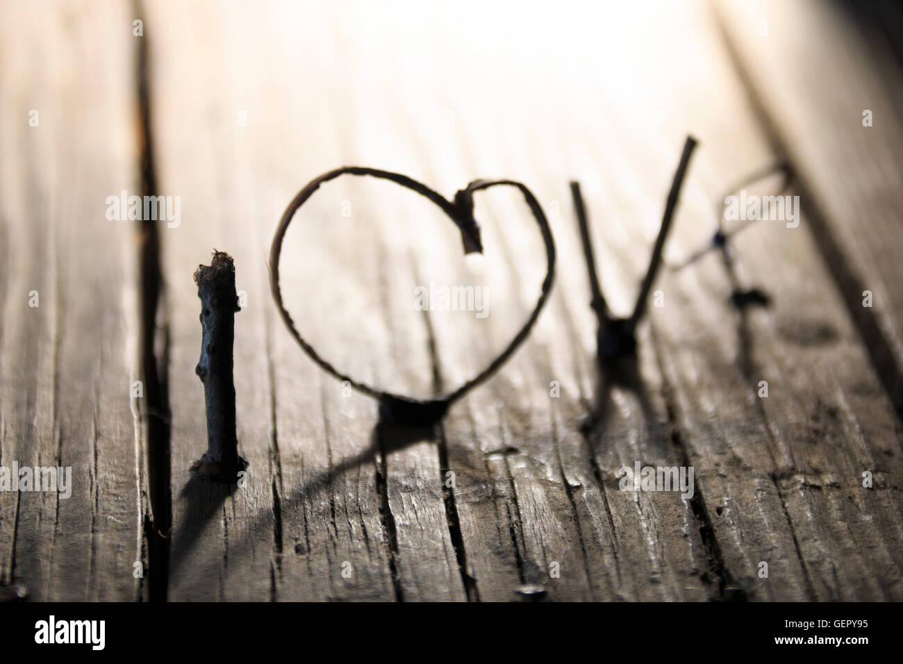 valentine wedding love card Concept, blurred image for the background ...