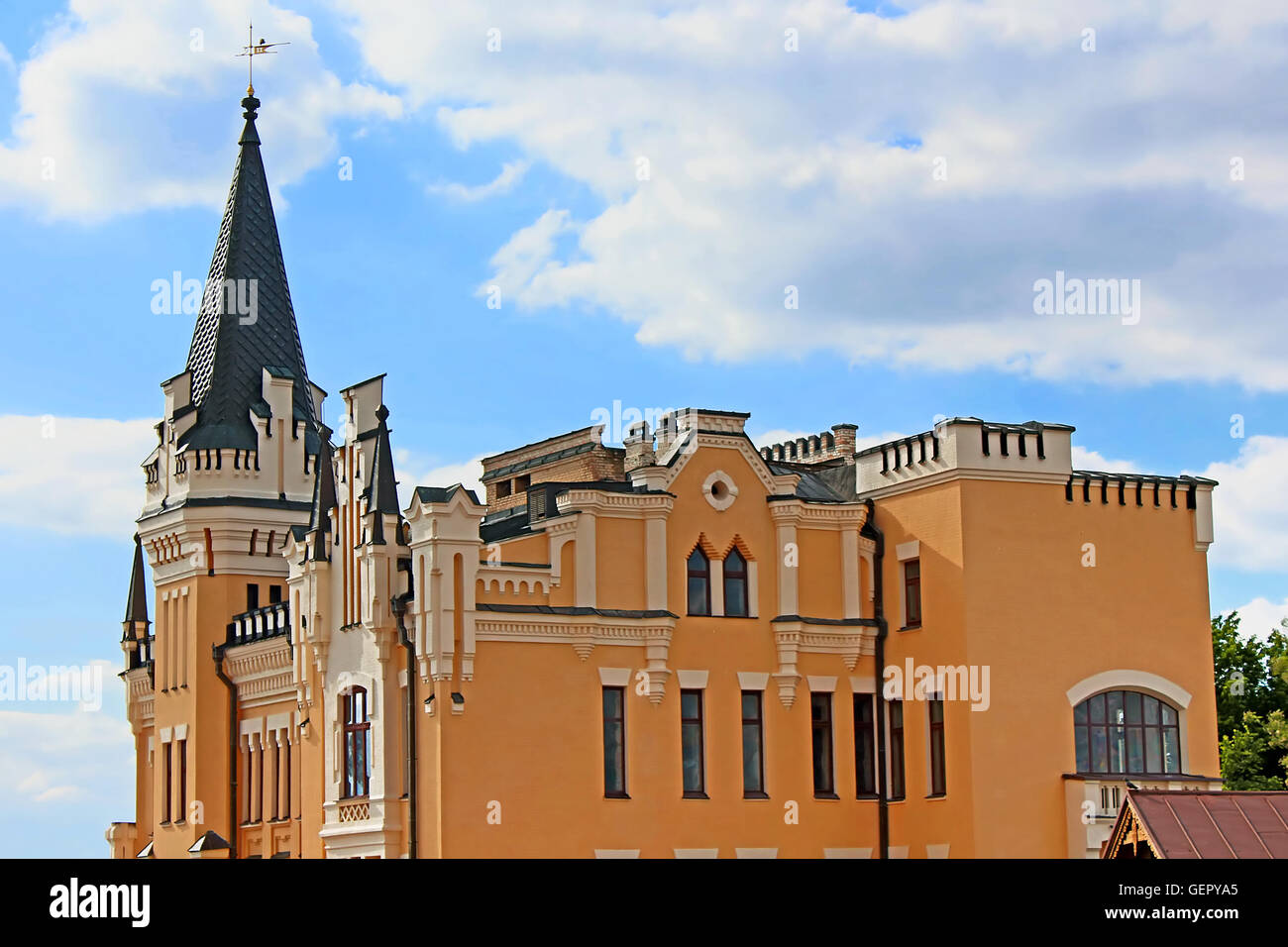 Richard's Castle in Kyiv, Ukraine Stock Photo - Alamy