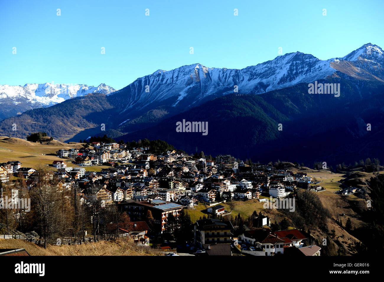 Hiking in serfaus hi-res stock photography and images - Alamy