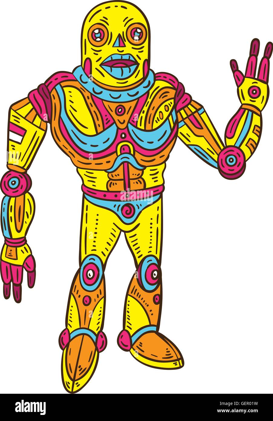 Droids cartoon hi-res stock photography and images - Alamy