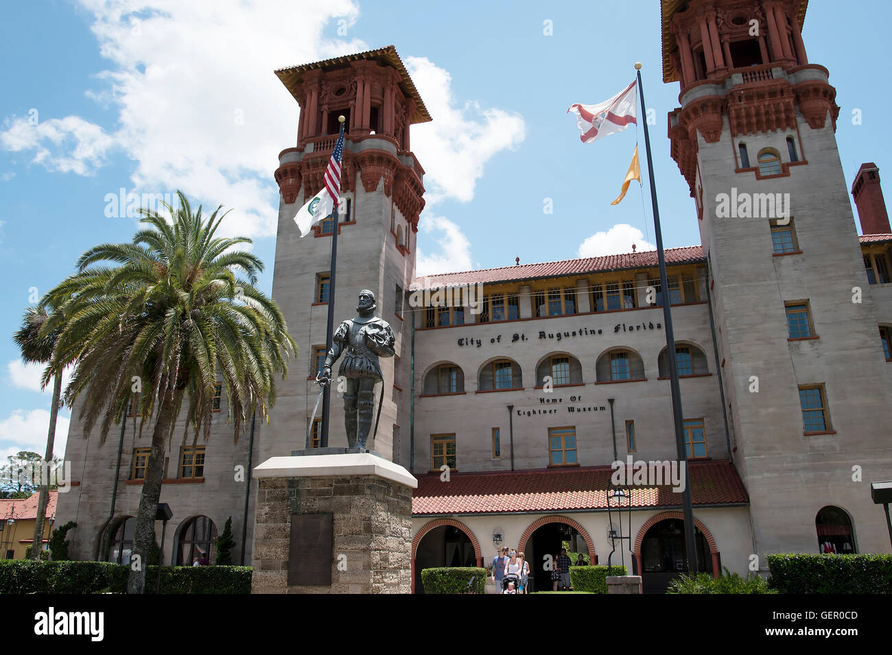 The Lightner Museum in St Augustine Florida USA Stock Photo - Alamy