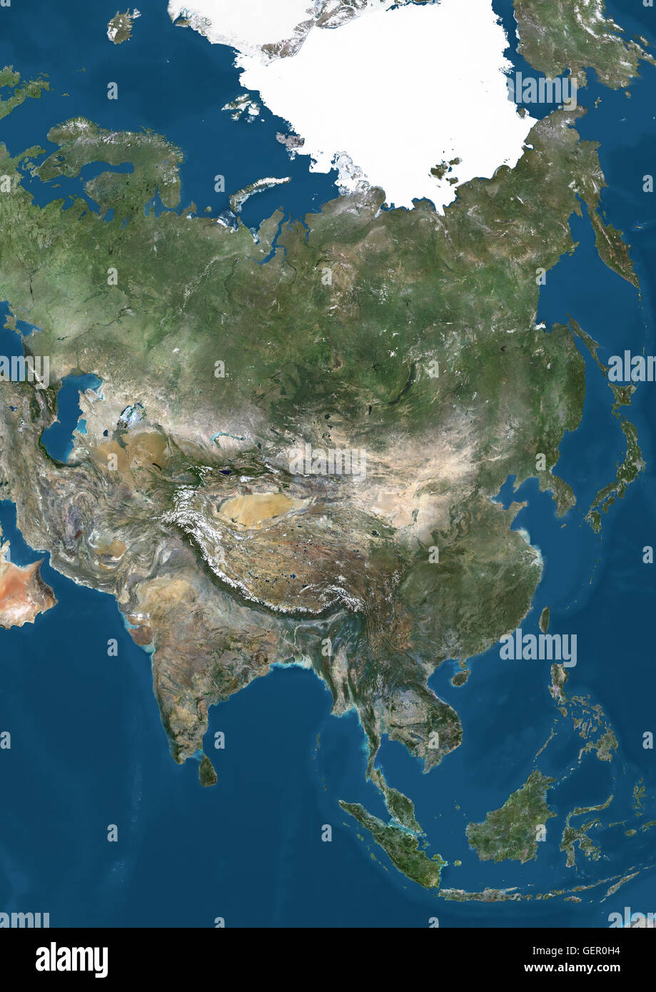 Satellite view southeast asia image hi-res stock photography and images ...