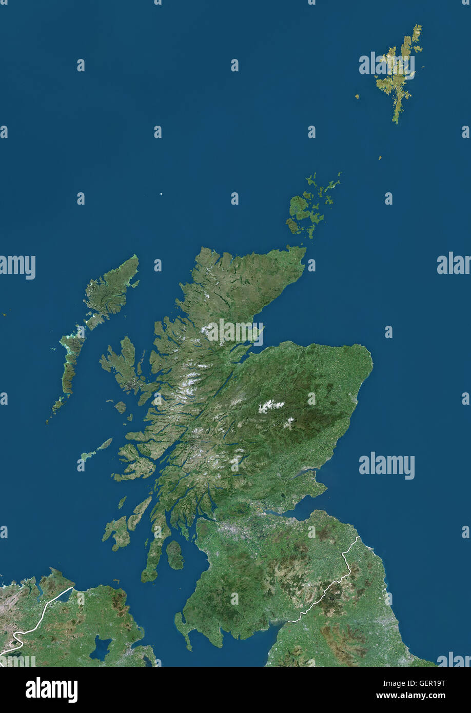 Map of uk and northern europe map hi-res stock photography and images ...