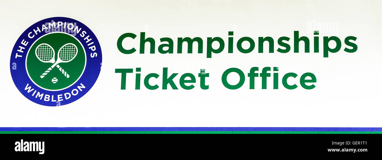 Visiting Wimbledon Courts Stock Photo - Alamy