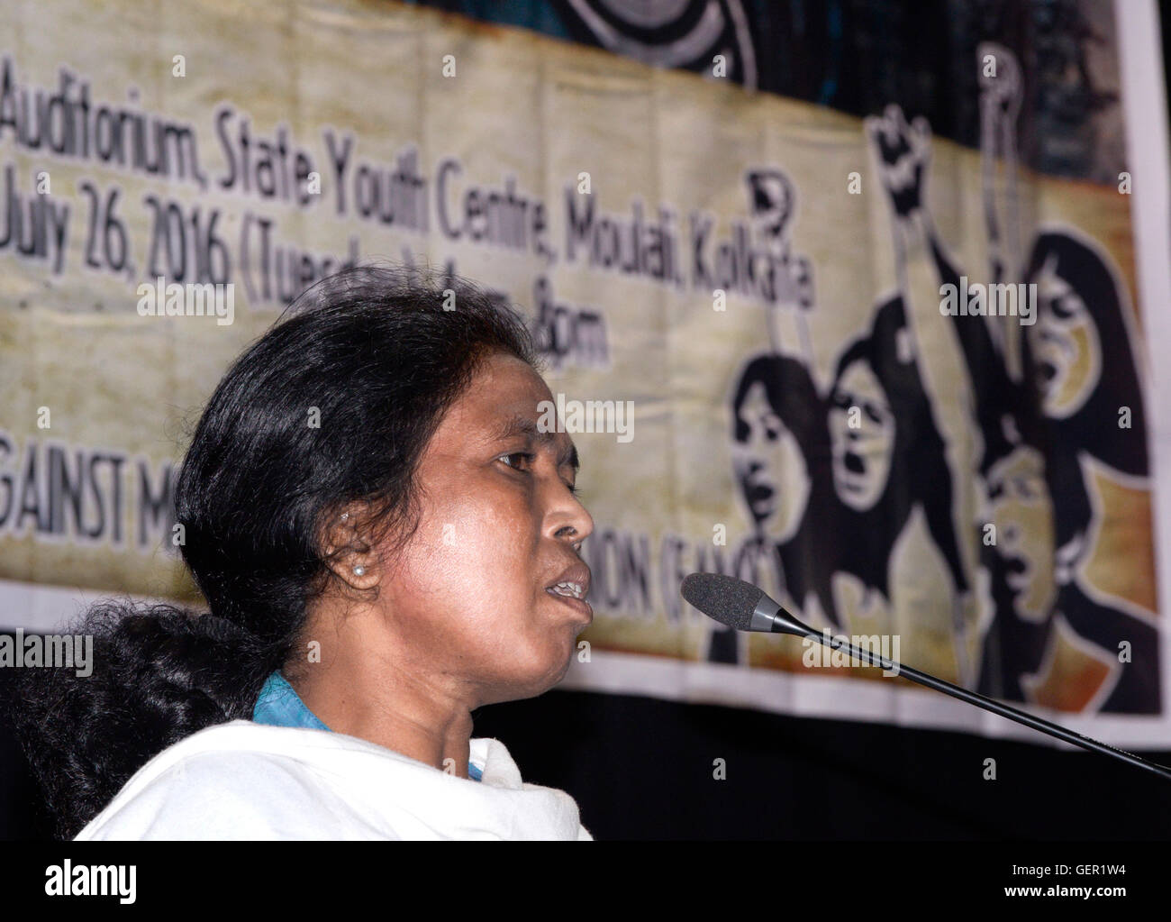 Kolkata, India. 26th July, 2016. Soni Sori social movement activist ...