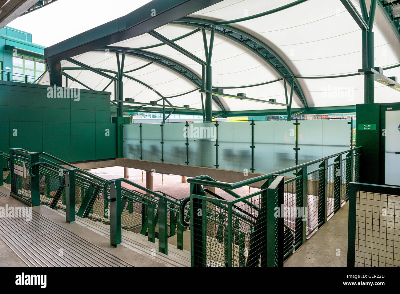 Visiting Wimbledon Courts Stock Photo - Alamy