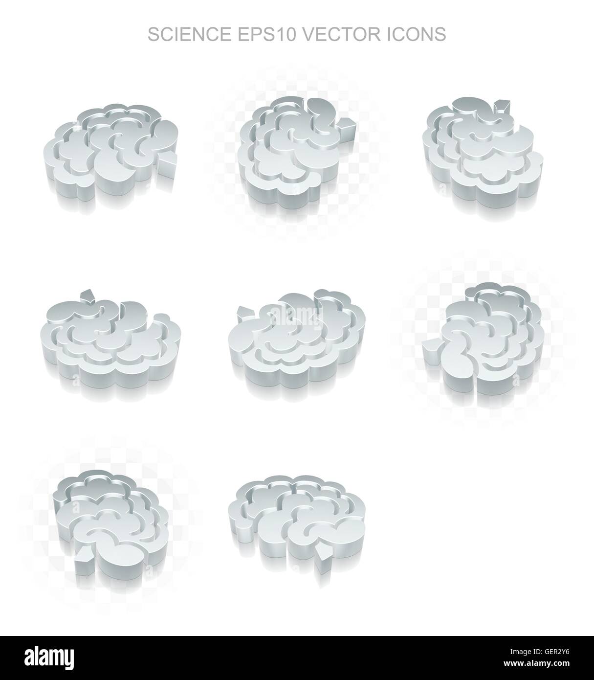 3d brain views hi-res stock photography and images - Alamy