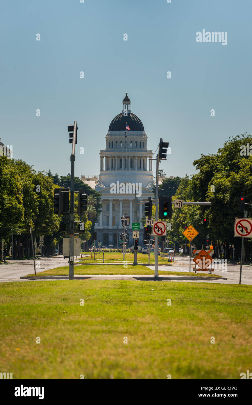 California State Capitol Vertical Capitol Stock Photo - Alamy