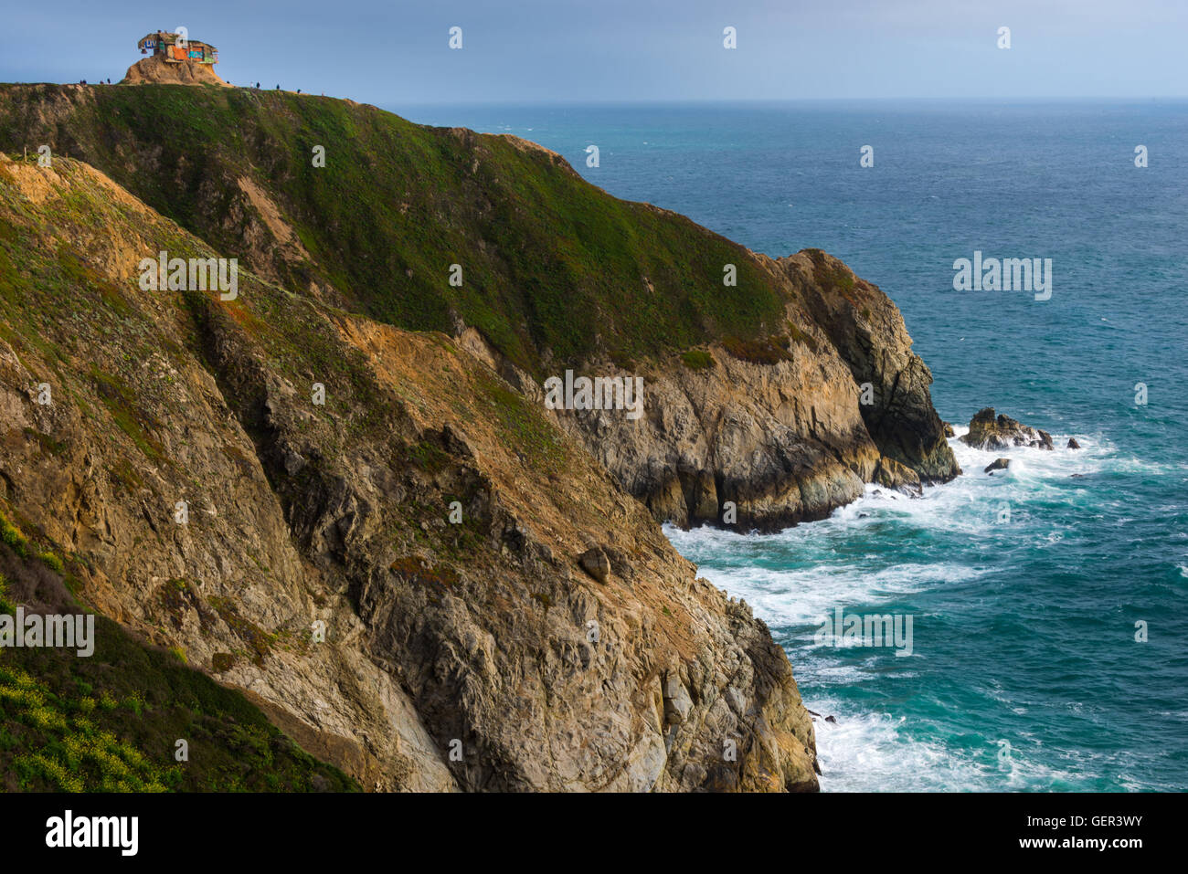 Devil's Slide Bunker Pacifica California Stock Photo - Alamy