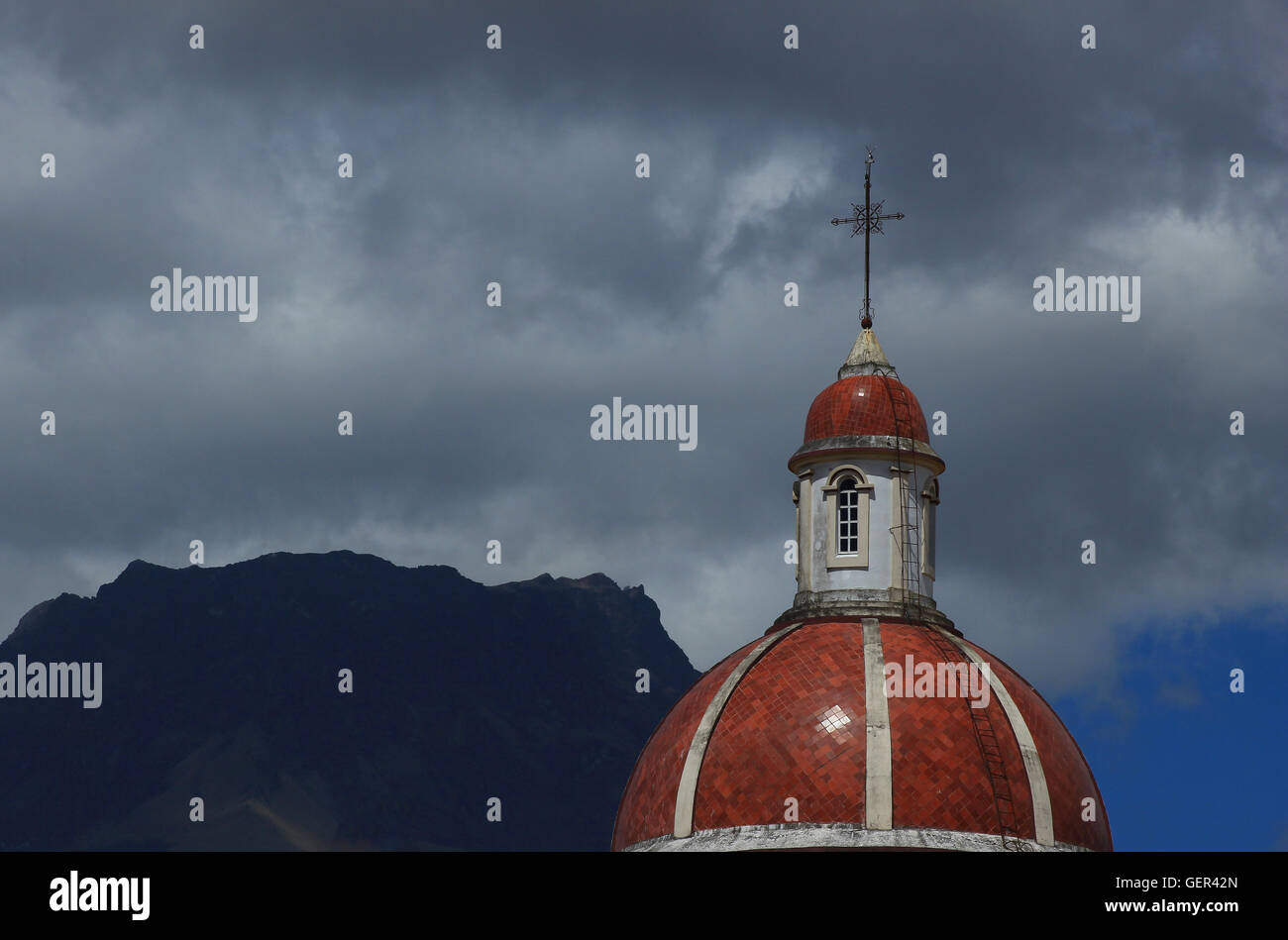 Catholic church a volcano hi-res stock photography and images - Alamy
