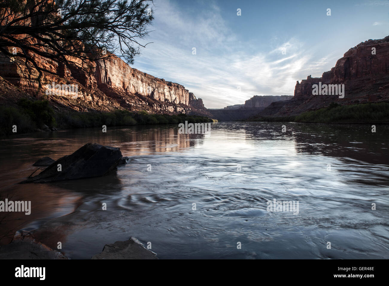 Canyonlands national park raft hi-res stock photography and images - Alamy
