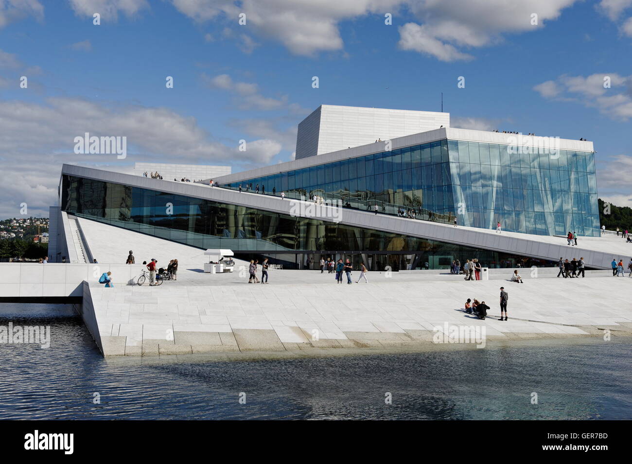 geography / travel, Norway, Oslo, opera house Stock Photo - Alamy