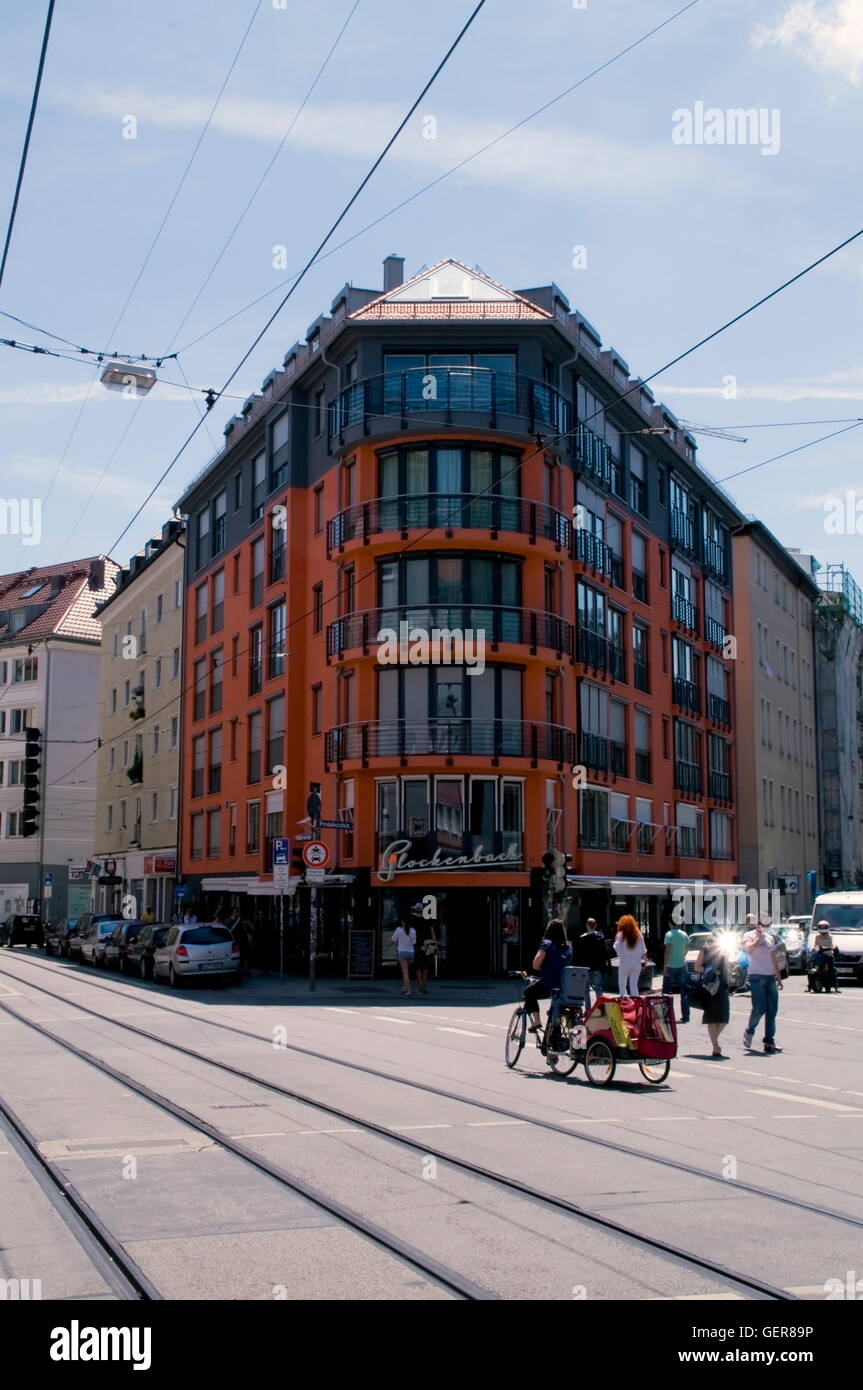 Munich glockenbach quarter hi-res stock photography and images - Alamy
