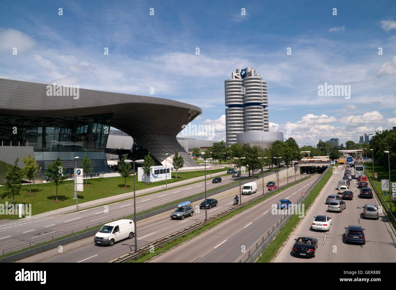 geography / travel, Germany, Bavaria, Munich, BMW headquarters, BMW ...